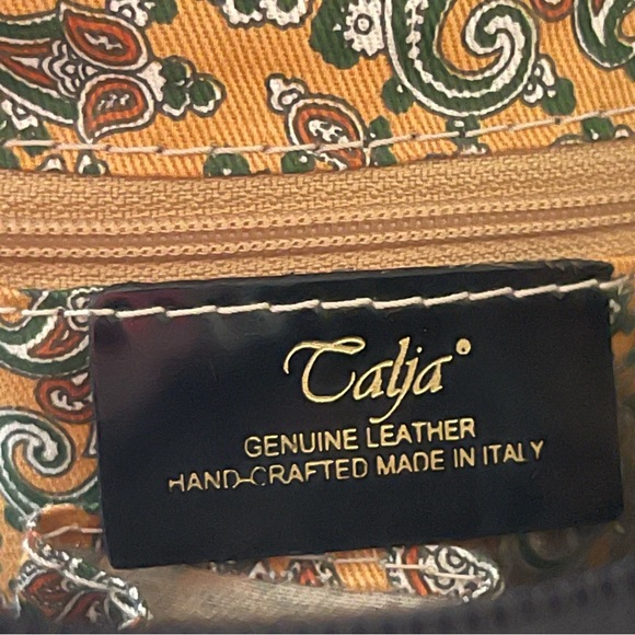 Talja | Bags | Talja Embossed Italian Leather Handbag | Poshmark